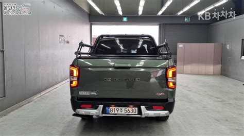 Kg모빌리티 더 뉴 렉스턴 스포츠 칸 · 디젤 · 광주 매물번호27046121 Kb차차차 Kg모빌리티 더 뉴 렉스턴 스포츠 칸 · 디젤 · 광주 매물번호27046121 Kb차차차