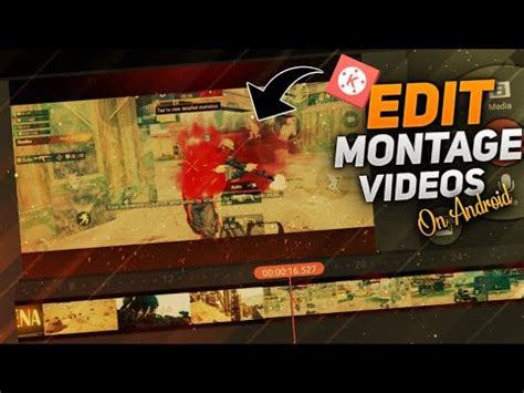 HOW TO EDIT MONTAGE ON ANDROID FOR BEGINNERS HOW TO EDIT MONTAGE ON
