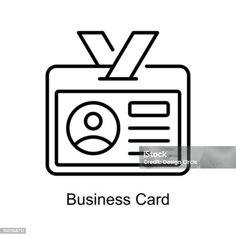 명함 개요 아이콘 디자인 그림입니다 흰색 배경에 디지털 마케팅 기호 Eps 10 파일 0명에 대한 스톡 벡터 아트 및 기타