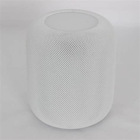 ボーナスストア5％【美品】apple Homepod 第2世代 Mqj83ja ホワイト ホームポッド スマートスピーカー 本体
