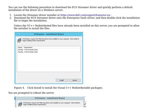 Ecs Streamer Driver Installation Simple Dell Ecs Using Veritas