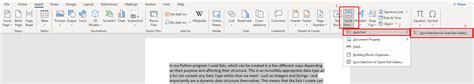 Microsoft Word How To Create And Use Building Blocks Acuity Training