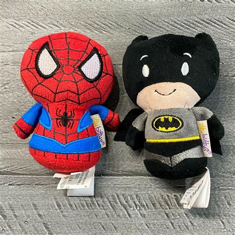 Spiderman Batman Hallmark Itty Bitty Marvel Comics Superhero