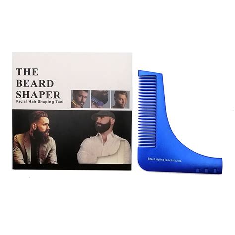 Portable Beard Styling Shaping Template Comb Barbe Grandado