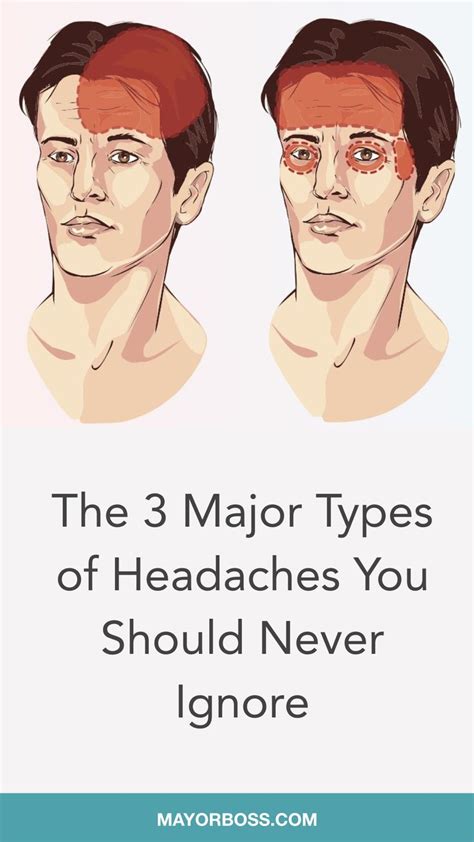 The 3 Major Types Of Headaches You Should Never Ignore Headache Types