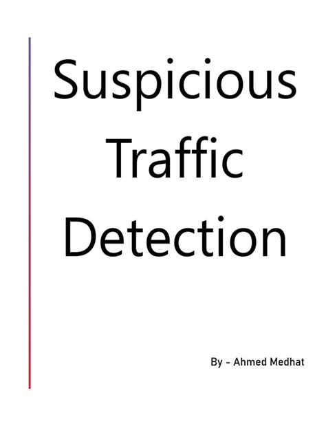 Suspicious Traffic Detection Pdf Transport Layer Security Domain Name System