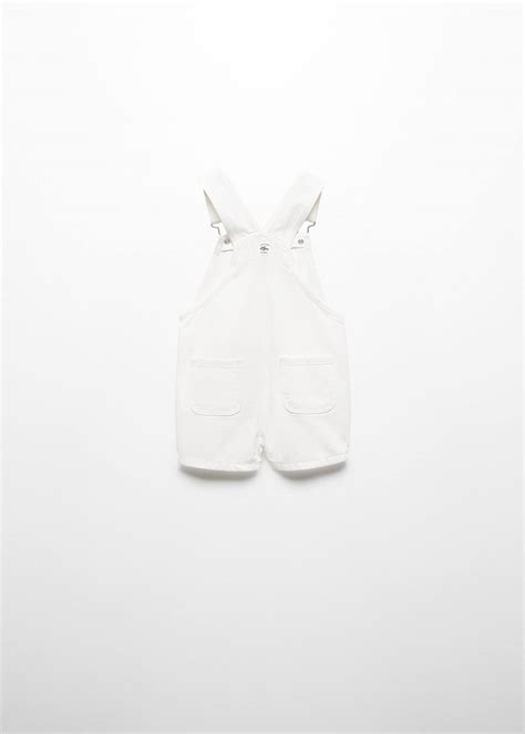 Short Denim Dungarees Woman Mango Latvia