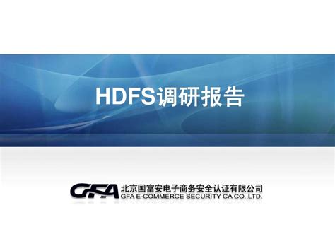 Hdfs调研报告word文档在线阅读与下载无忧文档