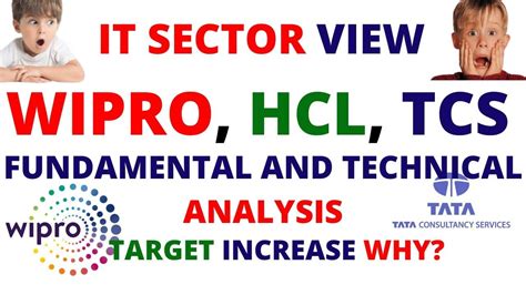 Wipro Hcl Tcs Fundamental And Technical Analysis Target Increase Why