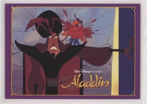 1992 Pictures Aladdin Promotional Cards Iago Jafar Ruffled Feathers 2