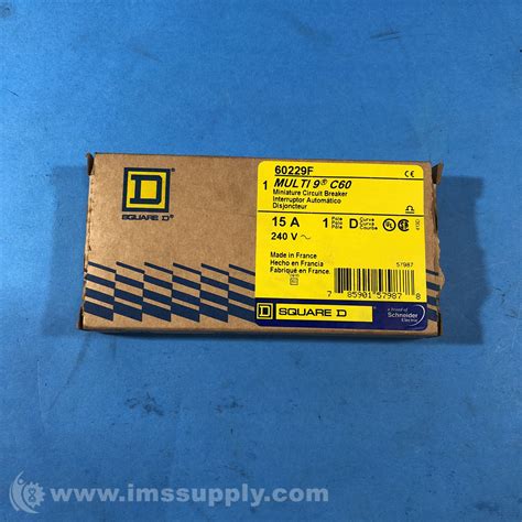 Square D 60229f Multi 9 C60 Miniature Circuit Breaker Ims Supply
