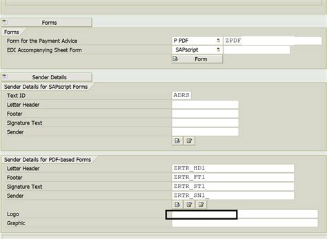 How To Configure Pdf Form Logo Field In Fbzp For P Sap Community