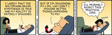 I Worry That The Boltzmann Brain Hypothesis Is True And My Reality Is Entirely Imagined Rcomics