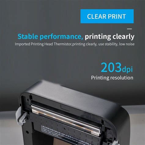 Easylabeltech Usb Bluetooth Wifi Thermal Printer For Waybill Barcode Label Print Computers