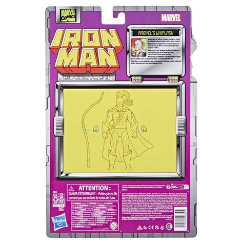 Marvel Legends Series Marvels Whiplash Iron Man Comics Collectible 6