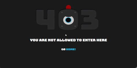 403 Forbidden HTML Templates WebArtDeveloper