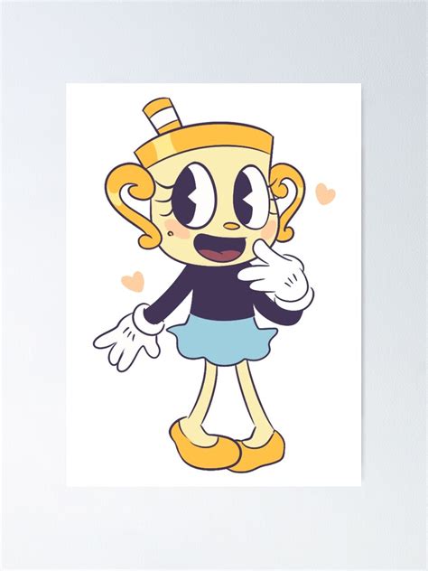 Cuphead Poster For Sale By Zmrani Redbubble