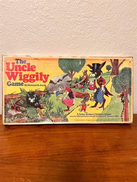 Vintage Uncle Wiggly Game Etsy