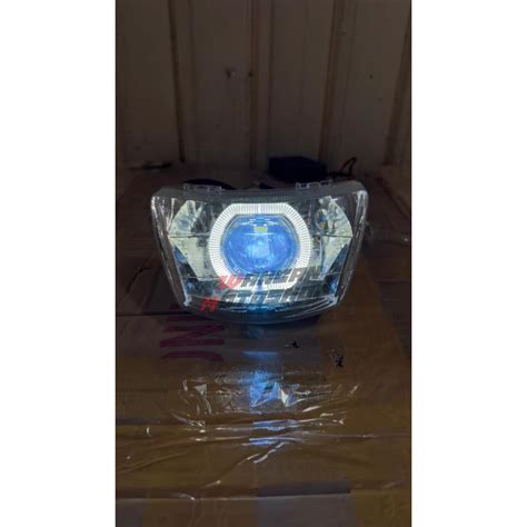 Jual LAMPU DEPAN FIZR FIZ R F1ZR BILED 4 INCH DAYMAKER FIZ R REFEKTOR