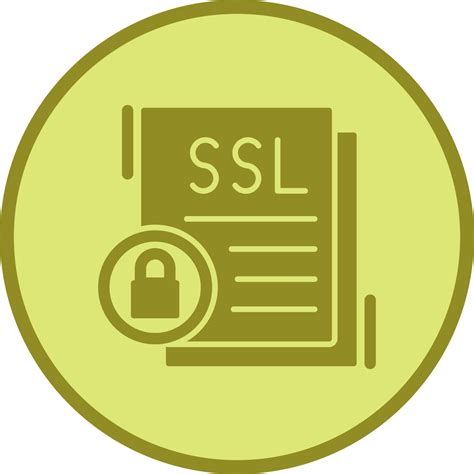 SSL Vector Icon Vector Art At Vecteezy