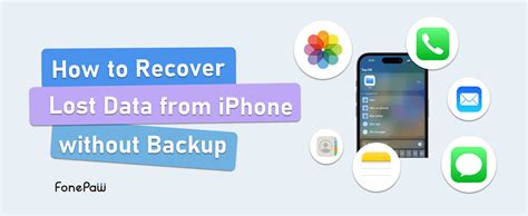 How To Recover Lost Data From IPhone Without Backup Steps