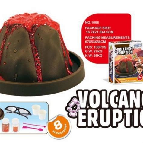 Jual Mainan Edukasi Sains Letusan Gunung Berapi Volcano Eruption