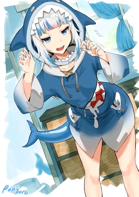 Gawr Gura Hololive And More Drawn By Popiiporo Danbooru