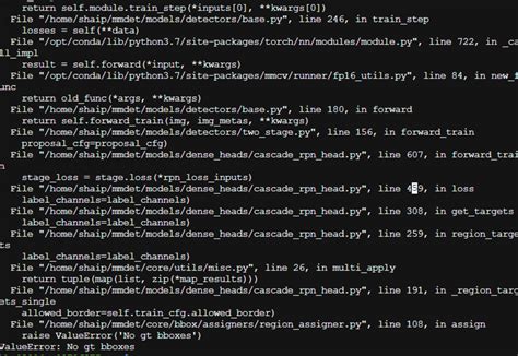 crpn faster rcnn gets no gt bboxes error · issue 4517 · open mmlab