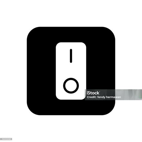 Switch Button Icon Vector Design Template In White Background Stock Illustration Download