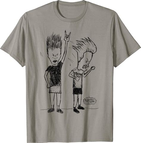 Beavis And Butthead Rocking Out Sketch