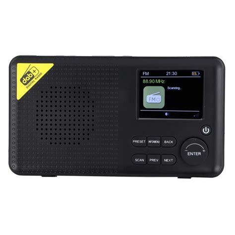 Fdit Récepteur radio numérique DAB DABPC2 DAB Radio numérique Réveil