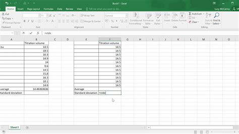 How To Find Standard Deviation In Excel Graph Typelikos