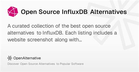 3 Best Open Source Influxdb Alternatives 2025