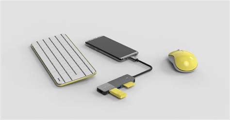 Hub USB C Feeltek 5 in 1 Phụ Kiện Máy Tính