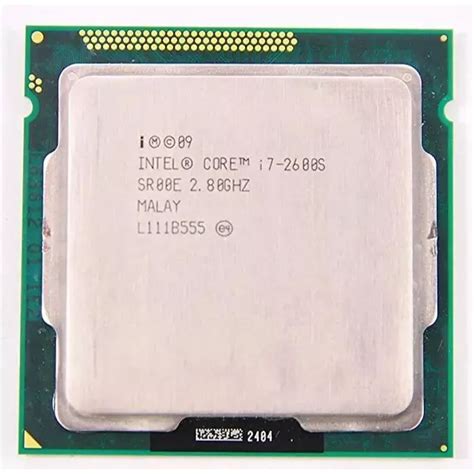 第 2 代英特爾酷睿 I7 2600s Lga1155 Cpu 處理器 280ghz 四核 Sr00e 65w 二手 蝦皮購物
