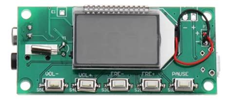 Transmisor Fm 87 108mhz Módulo Digital Dsp Pll Micrófono Cuotas Sin