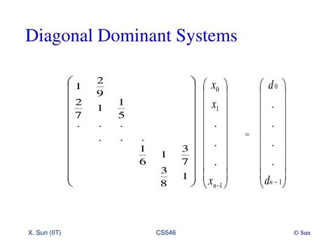 Ppt Parallel Algorithm Design Case Study Tridiagonal Solvers