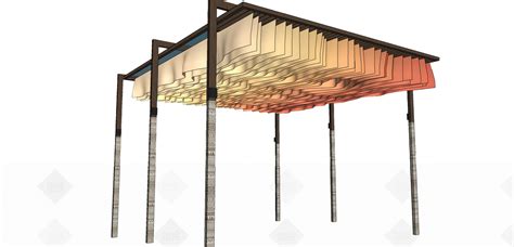 原木亭子su模型下载【id1199791828】知末su模型网
