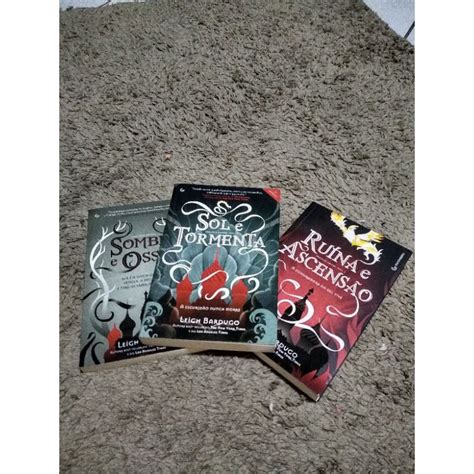 Trilogia grisha Leigh Bardugo Sombra e ossos Sol e tormenta e Ruína