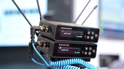 Sennheiser Evolution Wireless Digital EW DP Systems Newsshooter