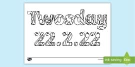 Days In A Month Using Knuckles Display Poster