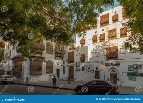 Old City In Historical Jeddah Ancient Building In Unesco World