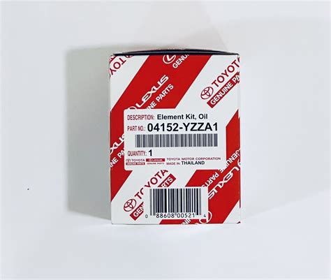 TOYOTA 04152-YZZA1 - cross reference oil filters | oilfilter ...