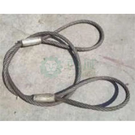 西域推荐 压制钢丝绳套，u型吊可以满足13吨载重63724mm15m【多少钱 规格参数 图片 采购】 西域