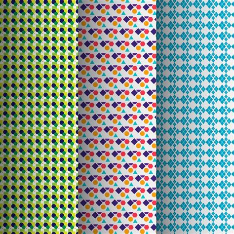 Premium Vector Geometric Classic Patterns Design