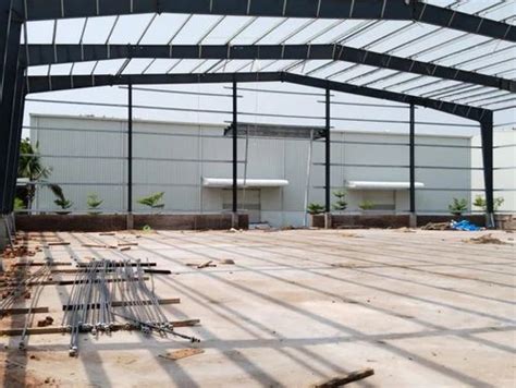 Mild Steel Industrial Shed Fabrication At Rs 74kg In Vadodara Id