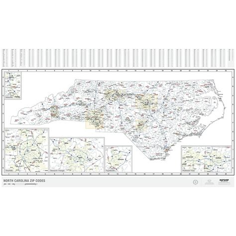 Printable North Carolina Zip Code Map Free Printable Templates