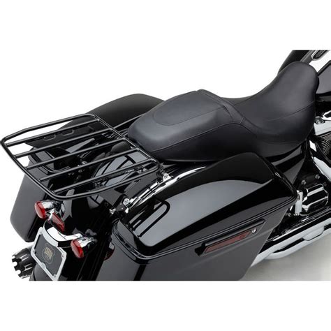 Porte Bagages Cobra Flat Rack Noir Touring Pas Cher Big Twin City