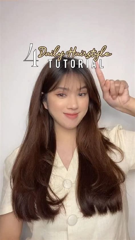 Cute Bangs Hairstyle Ideas Trendy Hairstyle Ideas Easy Hairstyle