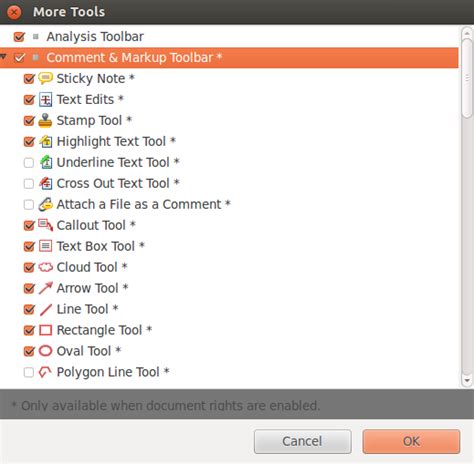 pdf cannot add additional toolbar buttons in acrobat reader ask ubuntu